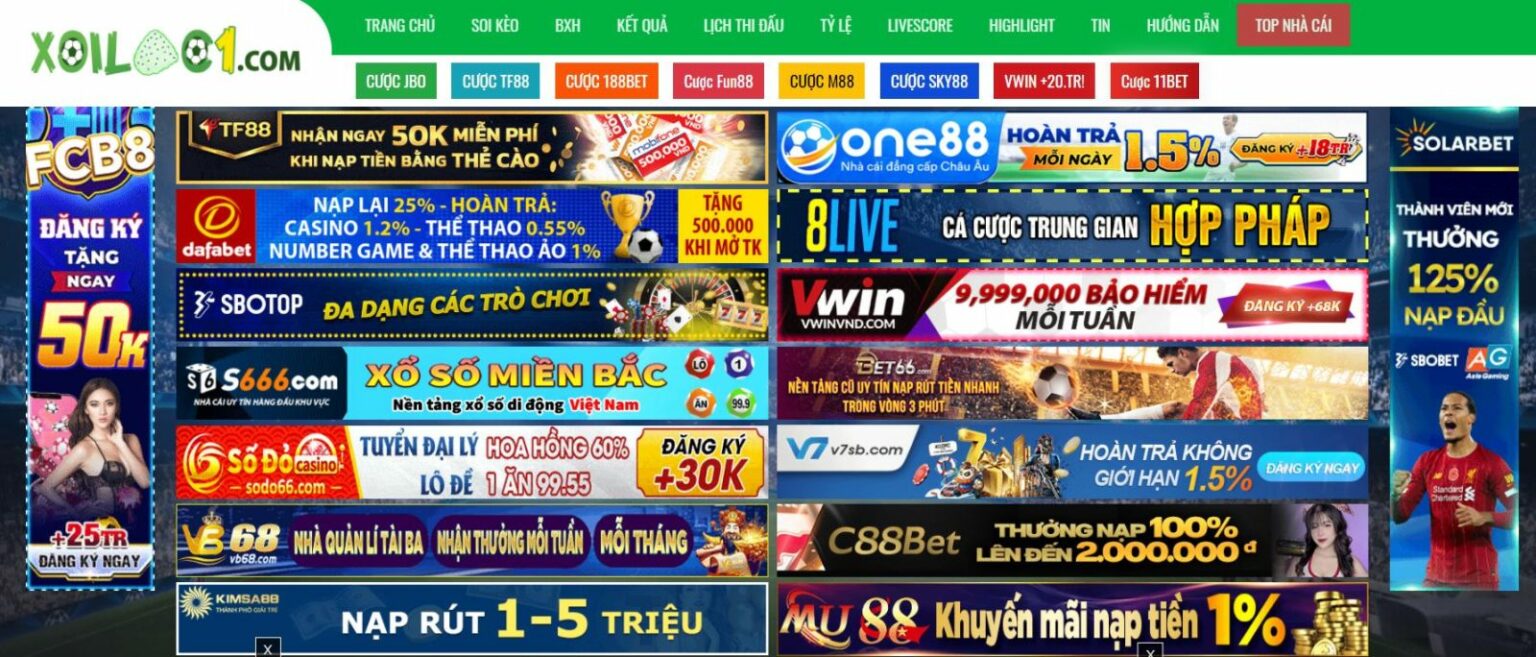 Xôi Lạc TV - Nền tảng bóng đá trực tuyến hàng đầu